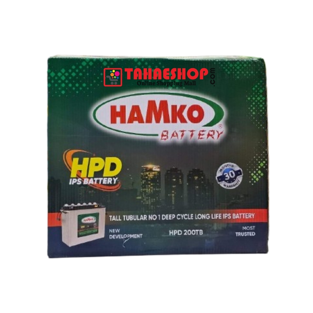 Hamko Tall Tubular HPD 200 AH Battery - TAHAESHOP | Online Shopping Mall